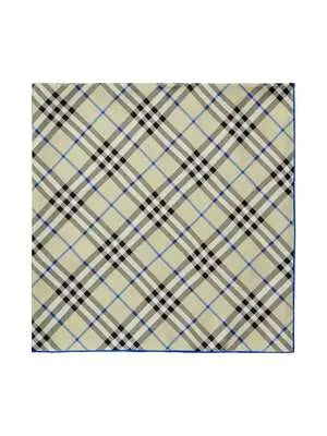 Burberry Vintage Check Silk Scarf - Neutrals