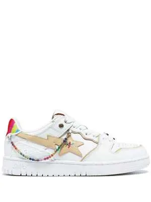 BAPY BY *A BATHING APE® Sk8 Sta Leather Sneakers