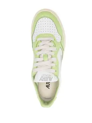 AUTRY Medalist Bicolor Leather Sneakers - White