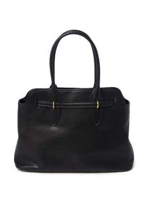 Miu Miu Medium Nappa Leather Tote Bag - Black