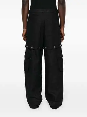 Off-White 90s Logo Straight-leg Cargo Trousers