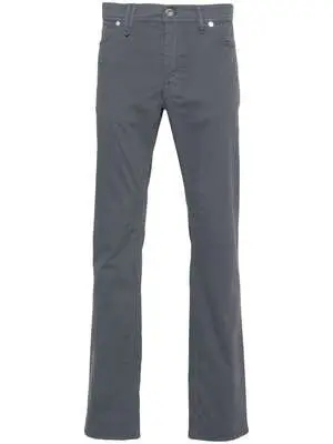 Brioni Chamonix Mid-rise Straight-leg Jeans - Grey