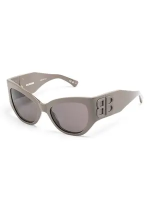 Balenciaga Butterfly-frame Sunglasses - Green