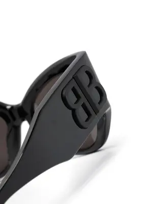 Balenciaga Cat-eye Sunglasses - Black