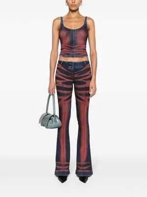 KNWLS Harley Denim Crop Top