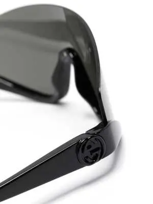 Gucci Shield-frame Sunglasses