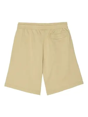 Maison Kitsuné Fox-patch Track Shorts - Green