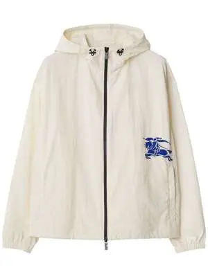 Burberry Ekd-patch Hooded Jacket
