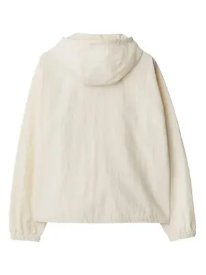 Burberry Ekd-patch Hooded Jacket