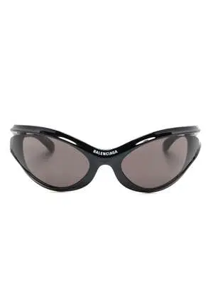 Balenciaga Acetate Cat-eye Sunglasses - Black