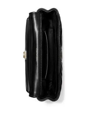 Tory Burch Kira Diamond-quilted Flap Bag - Black