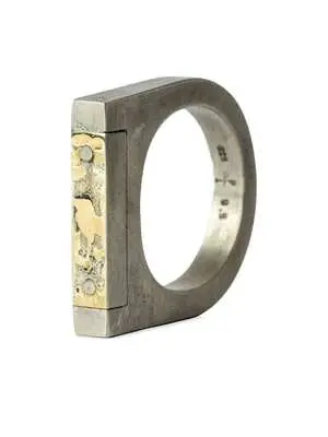 PARTS OF FOUR Plate Ring - Silver