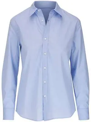 NILI LOTAN Long-sleeve Cotton Shirt
