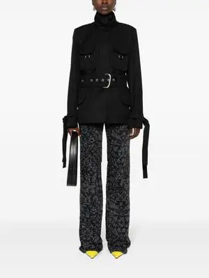 Off-White Co Cargo Belted Jacket