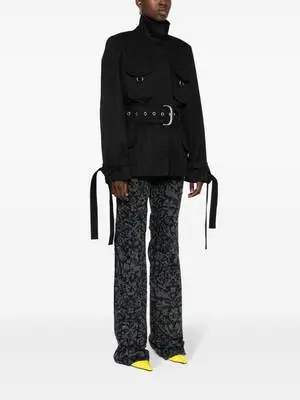 Off-White Co Cargo Belted Jacket