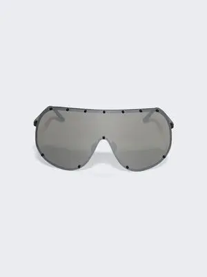 Rick Owens Shield Sunglasses - Black
