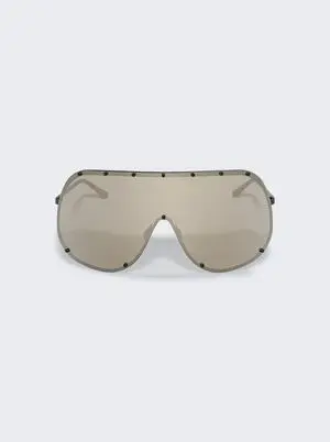 Rick Owens Shield Sunglasses - Black