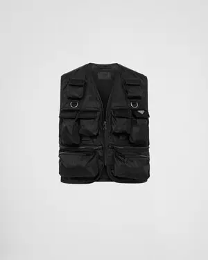 Prada Re-Nylon Vest - Black | Editorialist