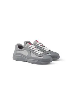 Prada America's Cup Sneakers - Gold/silver