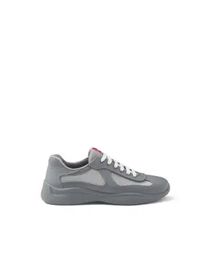 Prada America's Cup Sneakers - Gold/silver