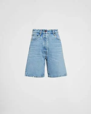 Prada Denim Bermudas