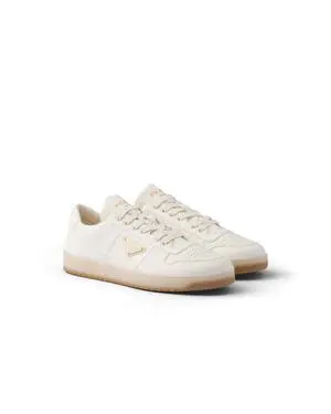 Prada Downtown Nappa Leather Sneakers - Neutral