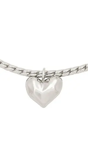 LUV AJ The Molten Heart Statement Necklace