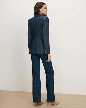 Veronica Beard Naira Denim Dickey Jacket