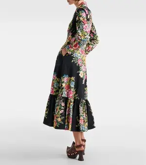 Etro Printed Midi Shirt Dress