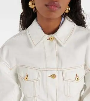 Jacquemus La Veste De-nîmes Denim Jacket - Neutrals