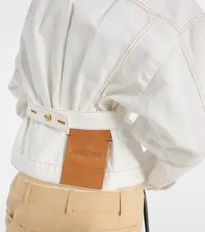 Jacquemus La Veste De-nîmes Denim Jacket - Neutrals