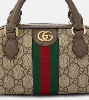 Gucci Ophidia Mini Gg Canvas Shoulder Bag - Multicoloured
