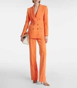 Etro Double-breasted Blazer - Beige
