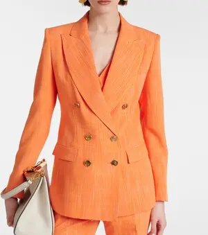 Etro Double-breasted Blazer - Beige
