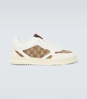 Gucci Gg Canvas Sneakers - White