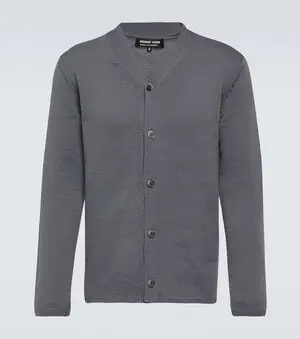 Comme Des Garçons Homme Deux V-neck Jersey Cardigan