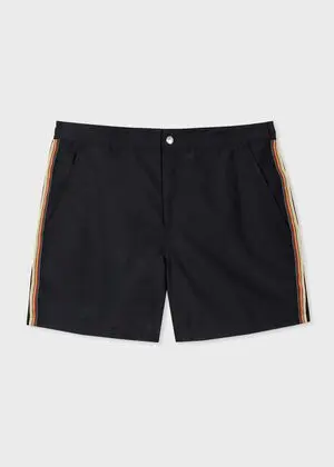 Paul Smith Recycled-polyester 'signature Stripe' Swim Shorts