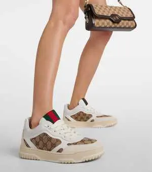 Gucci Re-web Sneakers - White