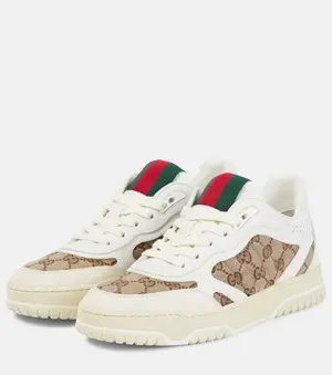 Gucci Re-web Sneakers - White