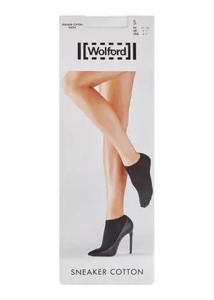 Wolford Cotton-blend Trainer Socks - White