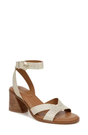 27 EDIT NATURALIZER Yumi Ankle Strap Sandal - Cremosa Taupe Leather