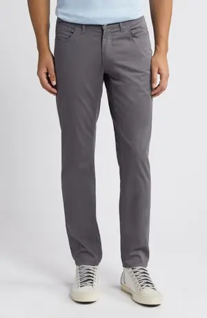 BRAX Chuck Slim-Fit Five-Pocket Pants Graphite