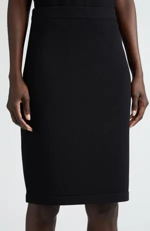St. John Santiago Knit Skirt