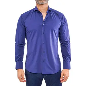 MACEOO Einstein Stretchcore Performance Button-up Shirt