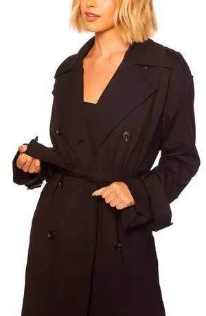 Susana Monaco Signature Stretch Trench Coat