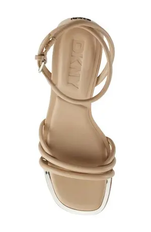 Dkny Trixie Ankle Strap Sandal - Beige