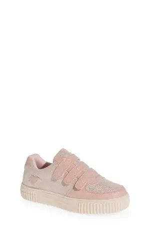 TUCKER + TATE Tallulah Glitter Sneakers - Pink Shimmer