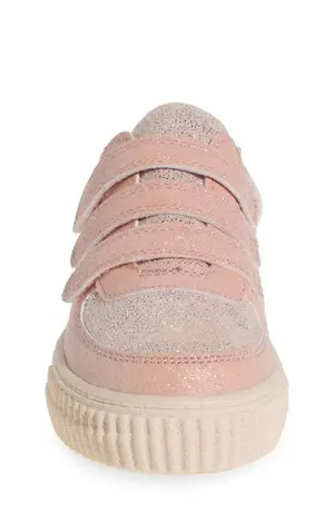 TUCKER + TATE Tallulah Glitter Sneakers - Pink Shimmer