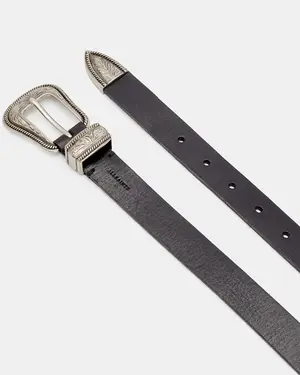 ALLSAINTS Chuck Leather Western Belt