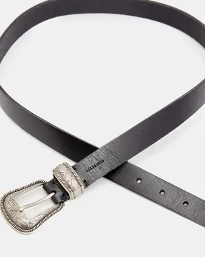 ALLSAINTS Chuck Leather Western Belt